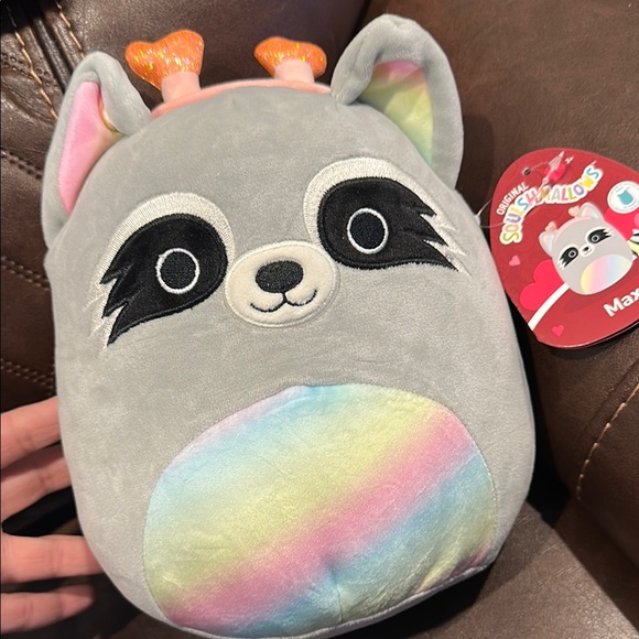 Squishmallows | Toys | Squishmallows Gray Raccoon Plush Toy Max Medium ...
